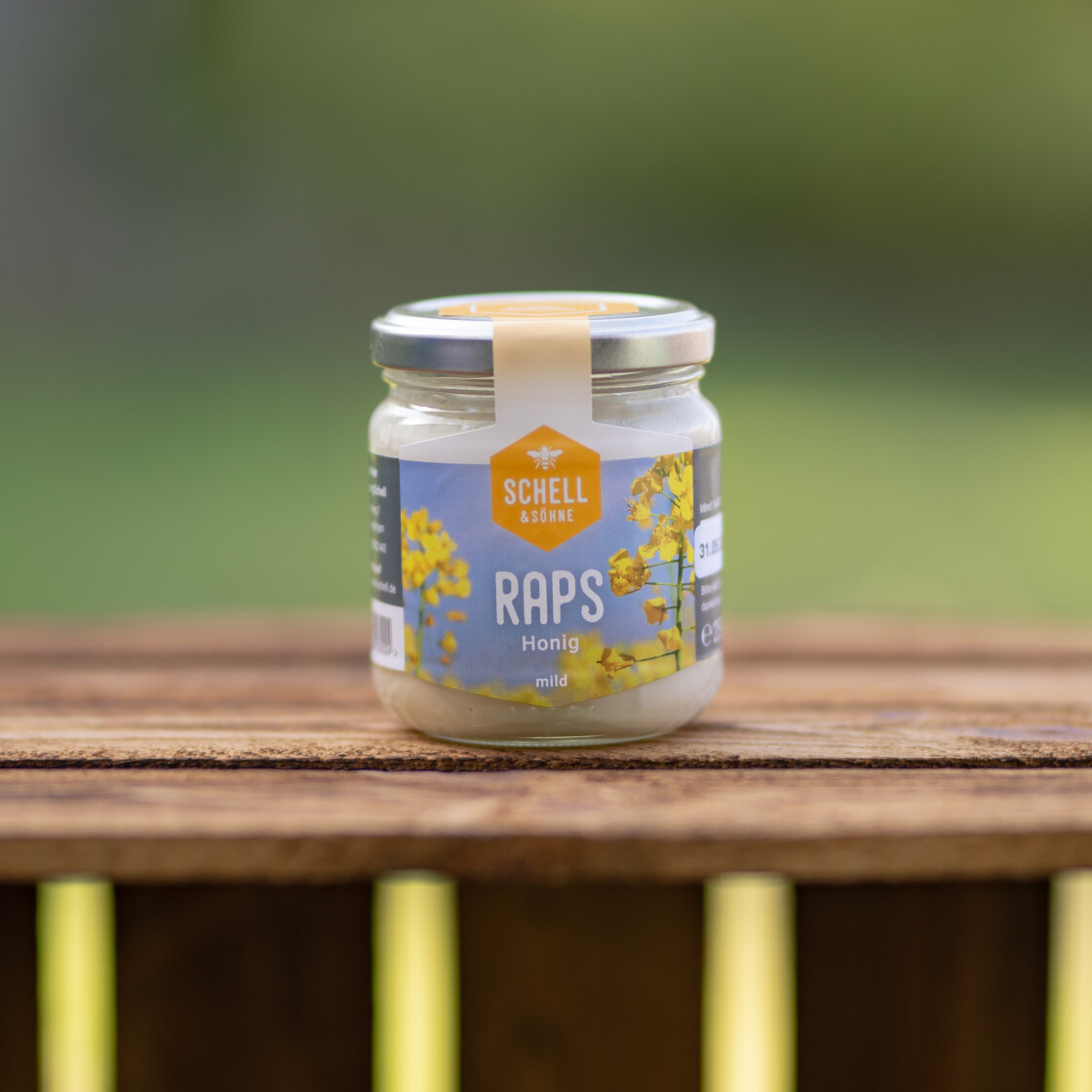 Rapshonig online kaufen | 250g Glas | aus eigener Imkerei