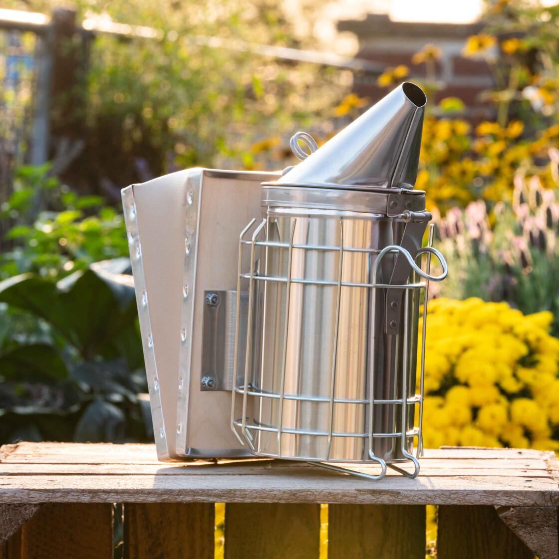 Original Dadant Smoker klein/7" aus Edelstahl