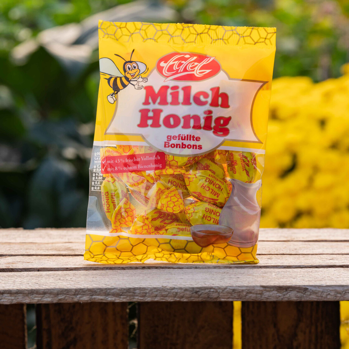 Edel Milch Honig Bonbon gefüllt 90g